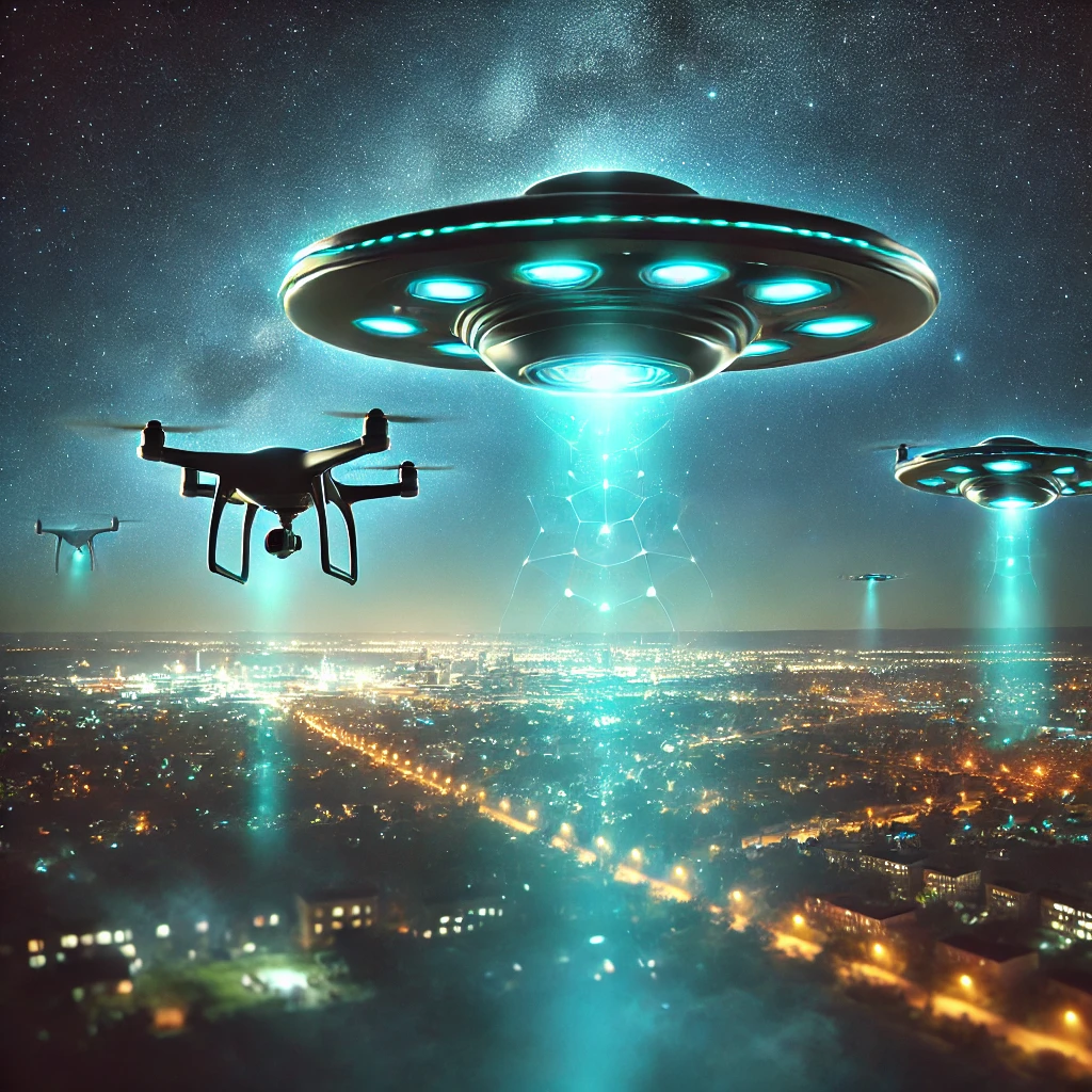 Are These Drones Aliens? Decoding the Mystery Behind UFO Sightings ...